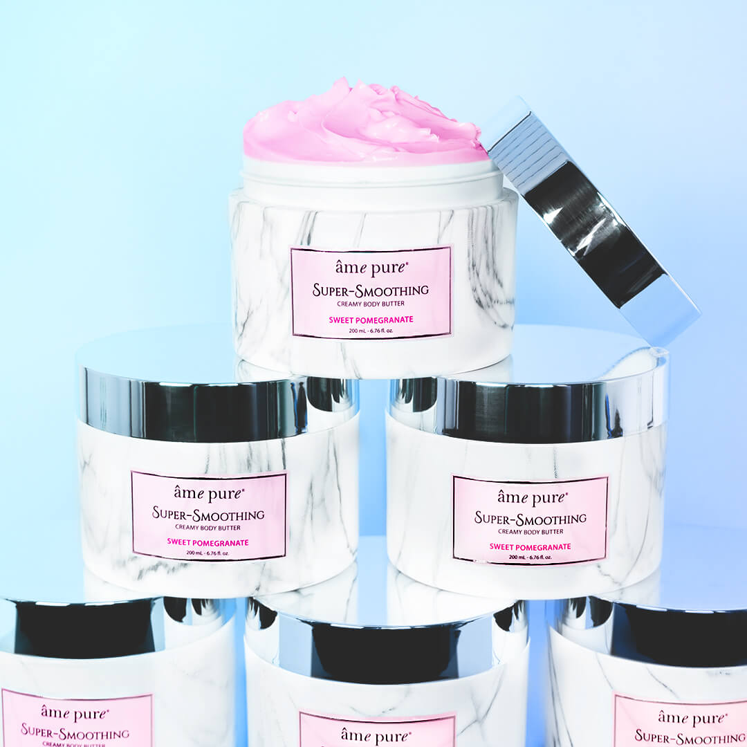 Super-Smoothing Body Butter | Sweet Pomegranate âme pure® – AmePure.no